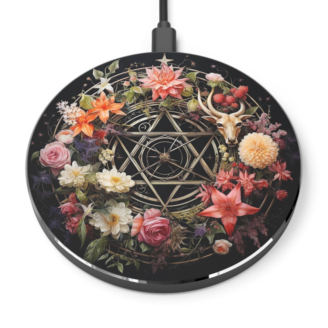 Witch's Earth Pentagram Halloween Spooky Season Star Wireless Phone ...