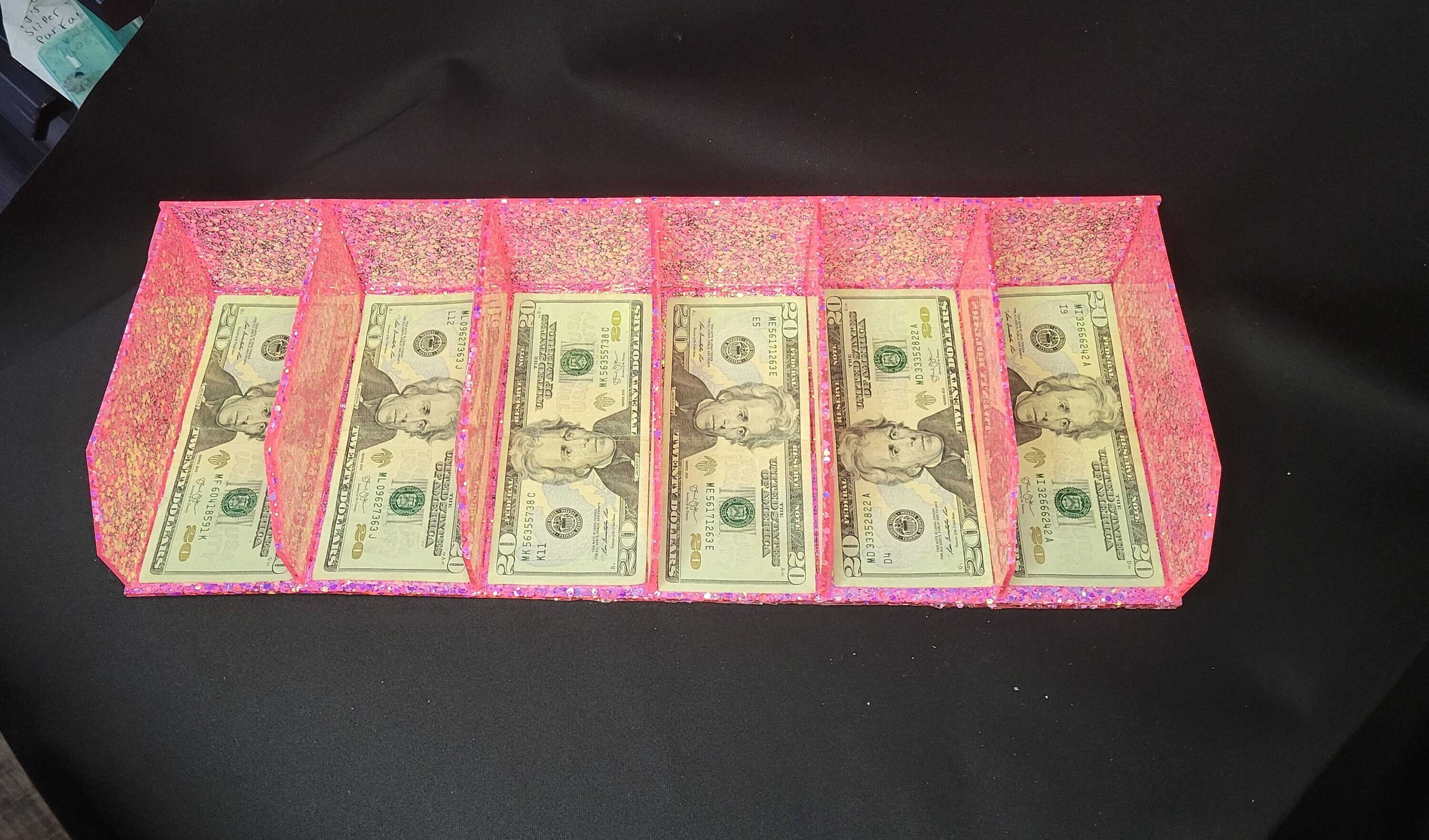 Pink Money Stacks