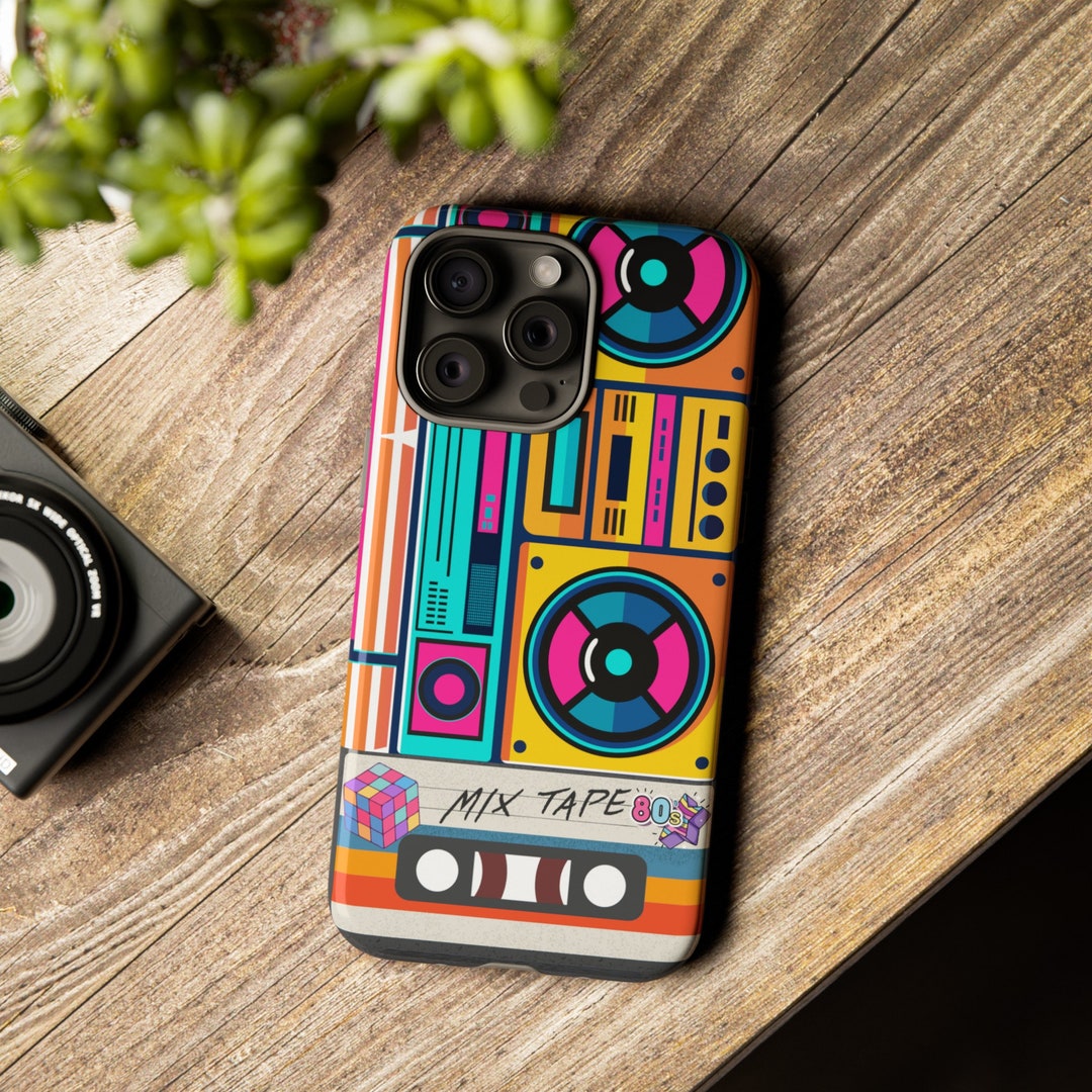 Boom Box 80s Cell Phone Case Android and iPhone - Etsy