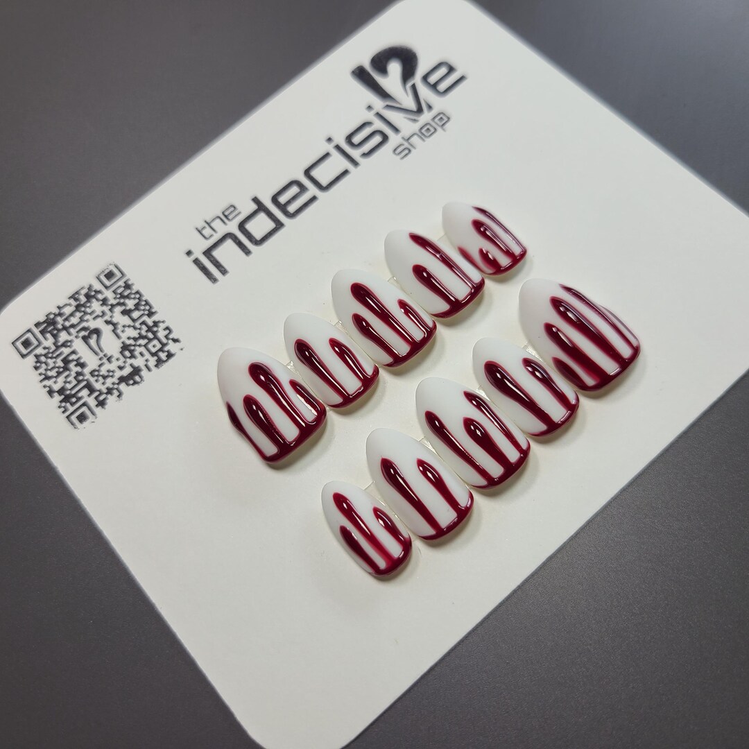 Pennywise the Clown Inspired Bloody Cuticles Halloween Gore Costume ...