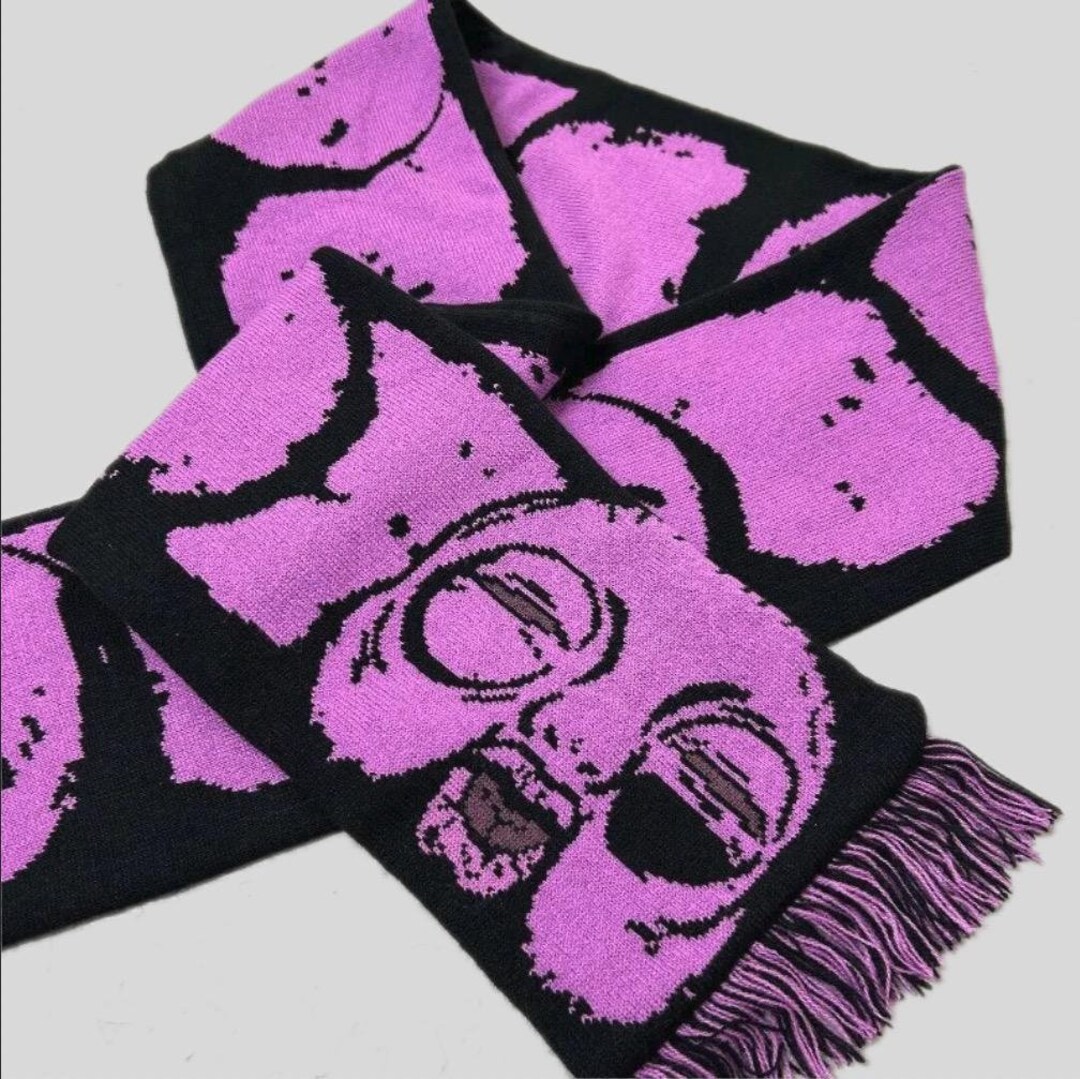 Toji Fushiguro's worm inspired custom scarf, Gift, winter, anime, anime ...