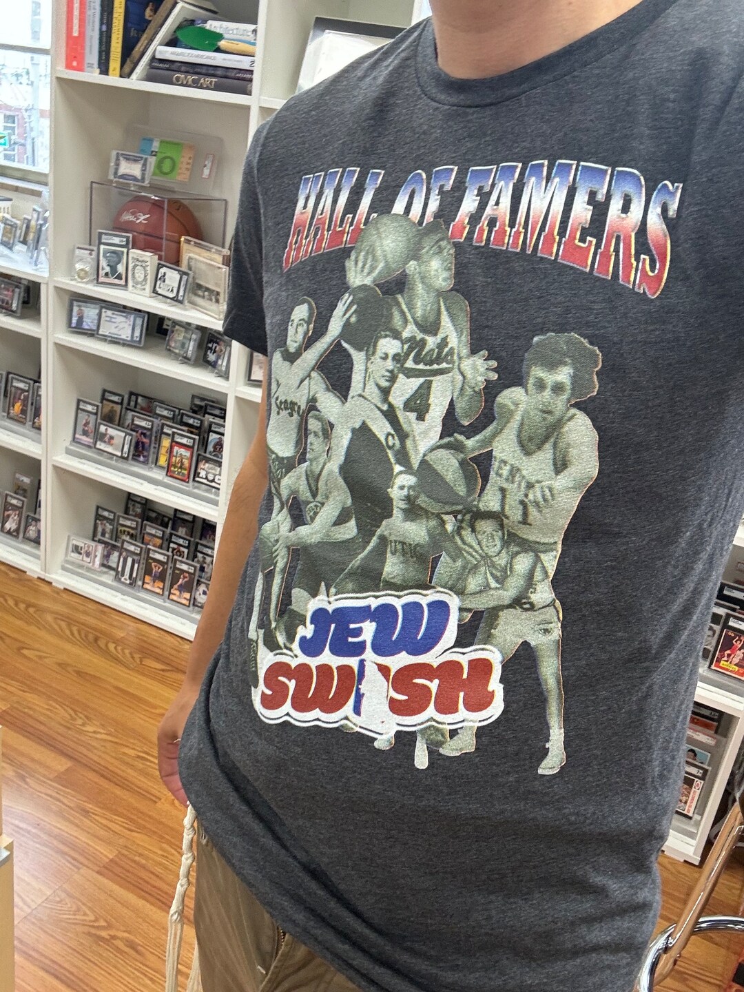 Jewish Basketball Hall of Fame Legends Tee – Schayes, Holzman, Larry ...