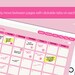 Digital Barbie Planner Undated Barbie Monthly Planner Barbie Digital ...