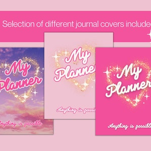 Digital Barbie Planner Undated Barbie Monthly Planner Barbie Digital ...