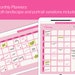 Digital Barbie Planner Undated Barbie Monthly Planner Barbie Digital ...