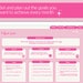 Digital Barbie Planner Undated Barbie Monthly Planner Barbie Digital ...