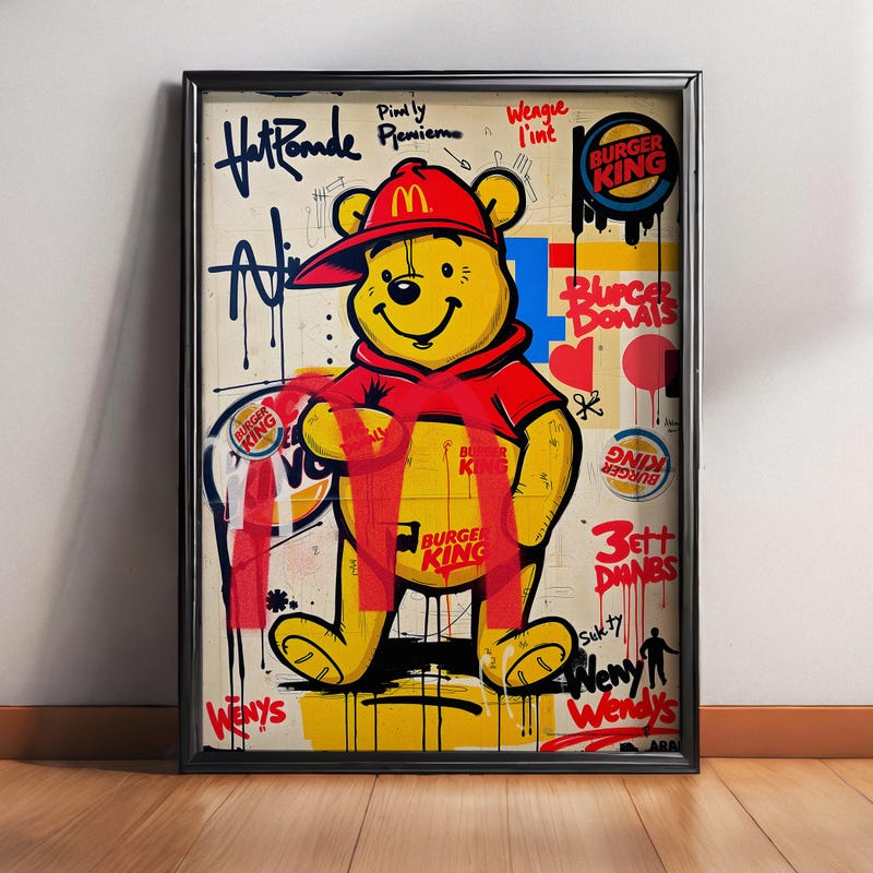 Mcdonalds Poster - Etsy UK