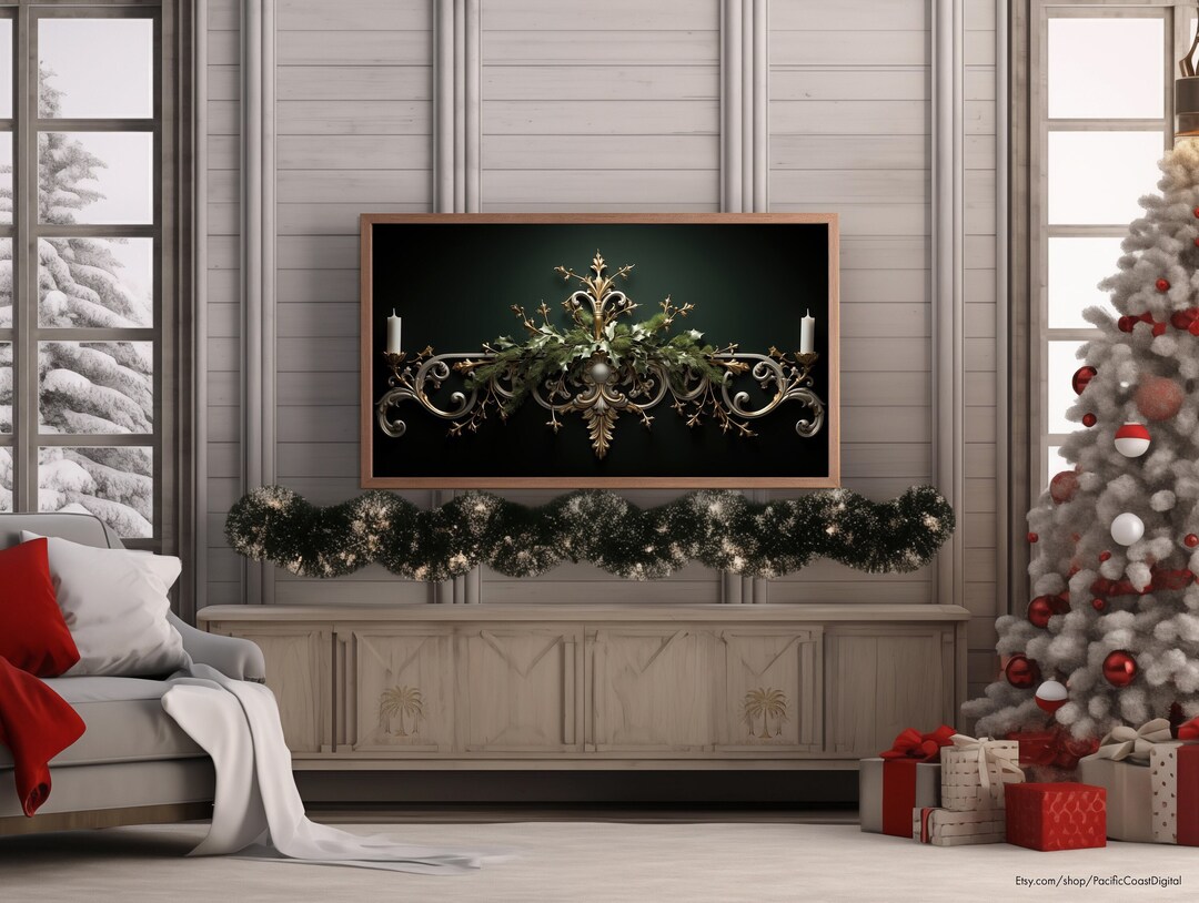 Elegant Christmas Screensaver Art for Your Computer Wallpaper Screen ...