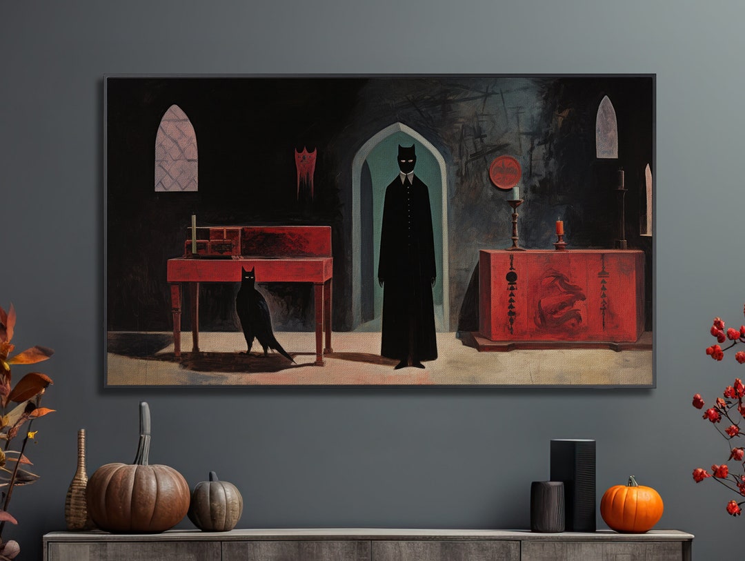 Spooky Halloween TV Screensaver Art for Samsung Frame Tvs - Etsy
