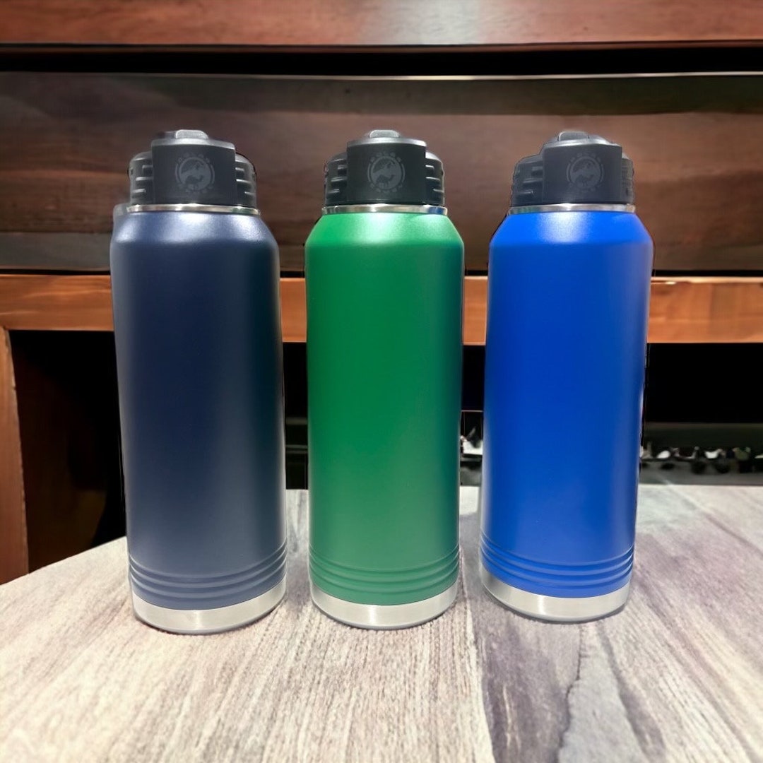 Laser Engraved Water Bottle- 32oz - Etsy