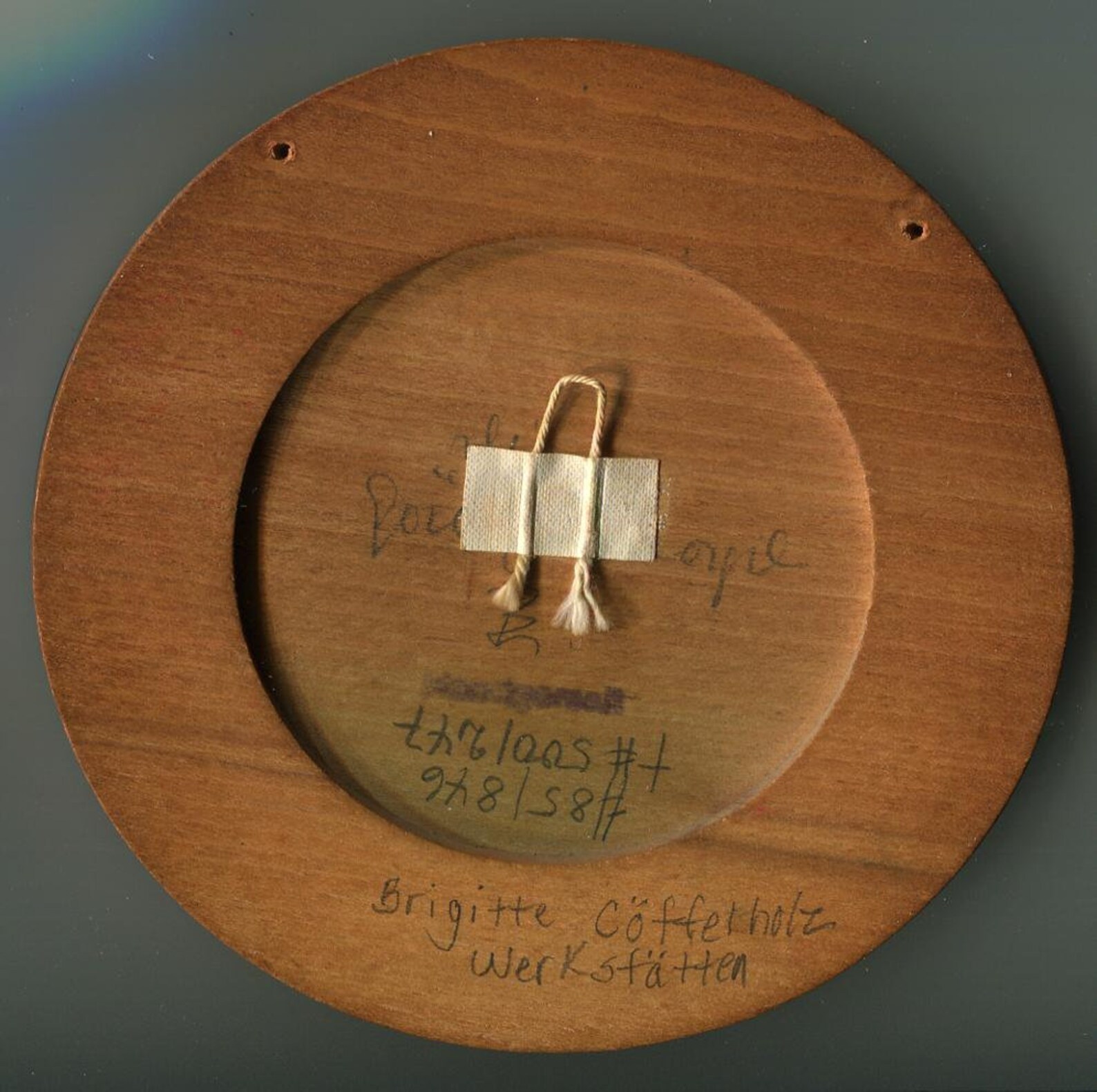 Antique Mother Mom Baby Child Cradle Stars Moon Blue Bassinet 1920's ...