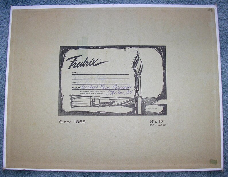 Vintage Folk Art Primitive Rustic Winter Snow White Barn Silo House ...