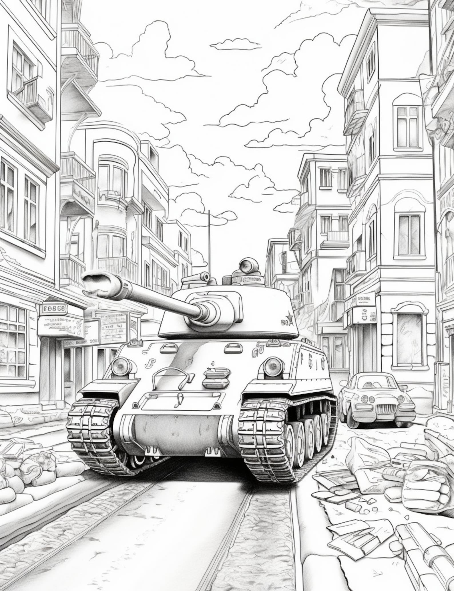25+ Military Coloring Pages | Army Coloring Book | Tank Coloring ...
