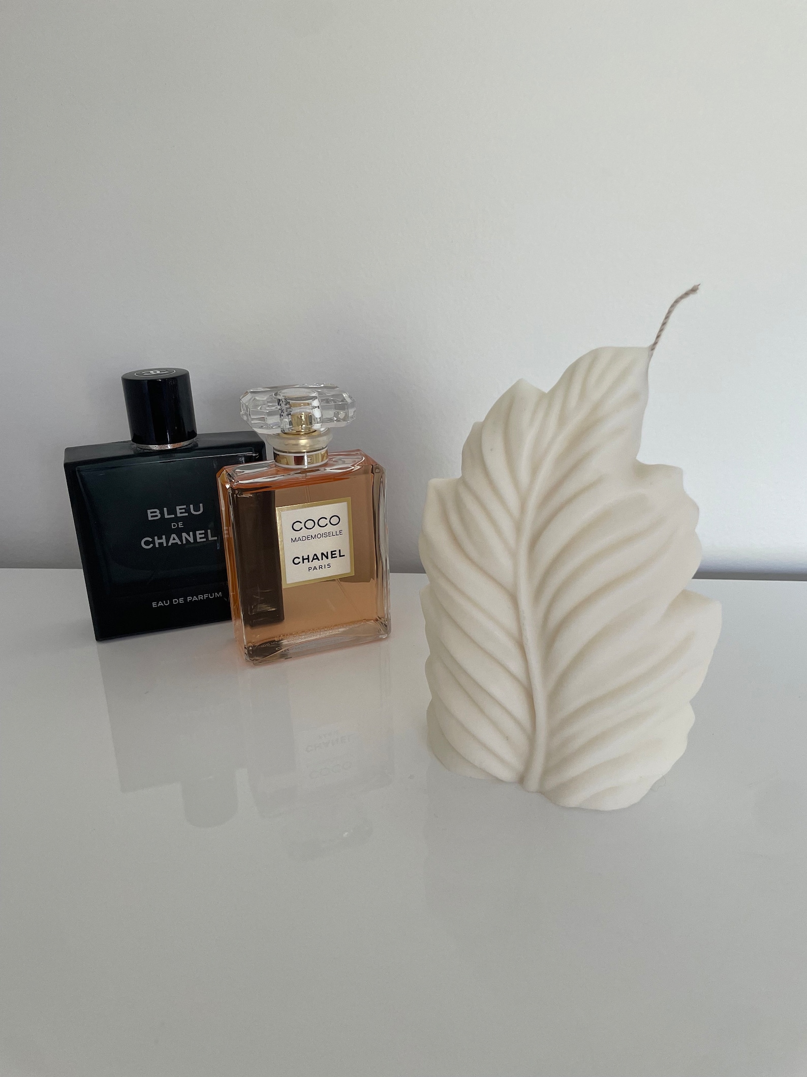 Large Leaf Candle – Nature-inspired Candle, Botanical Decor, Unique ...