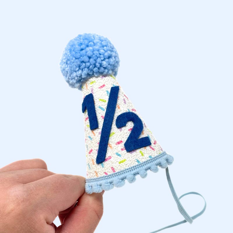 1/2 Month Birthday Hats - Etsy