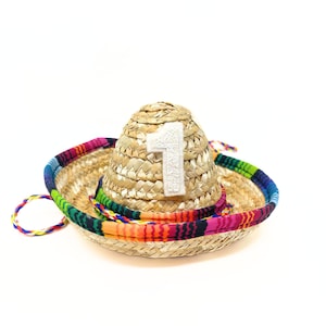First Birthday Fiesta Sombrero | 1st Birthday Boy Sombrero | Mini ...