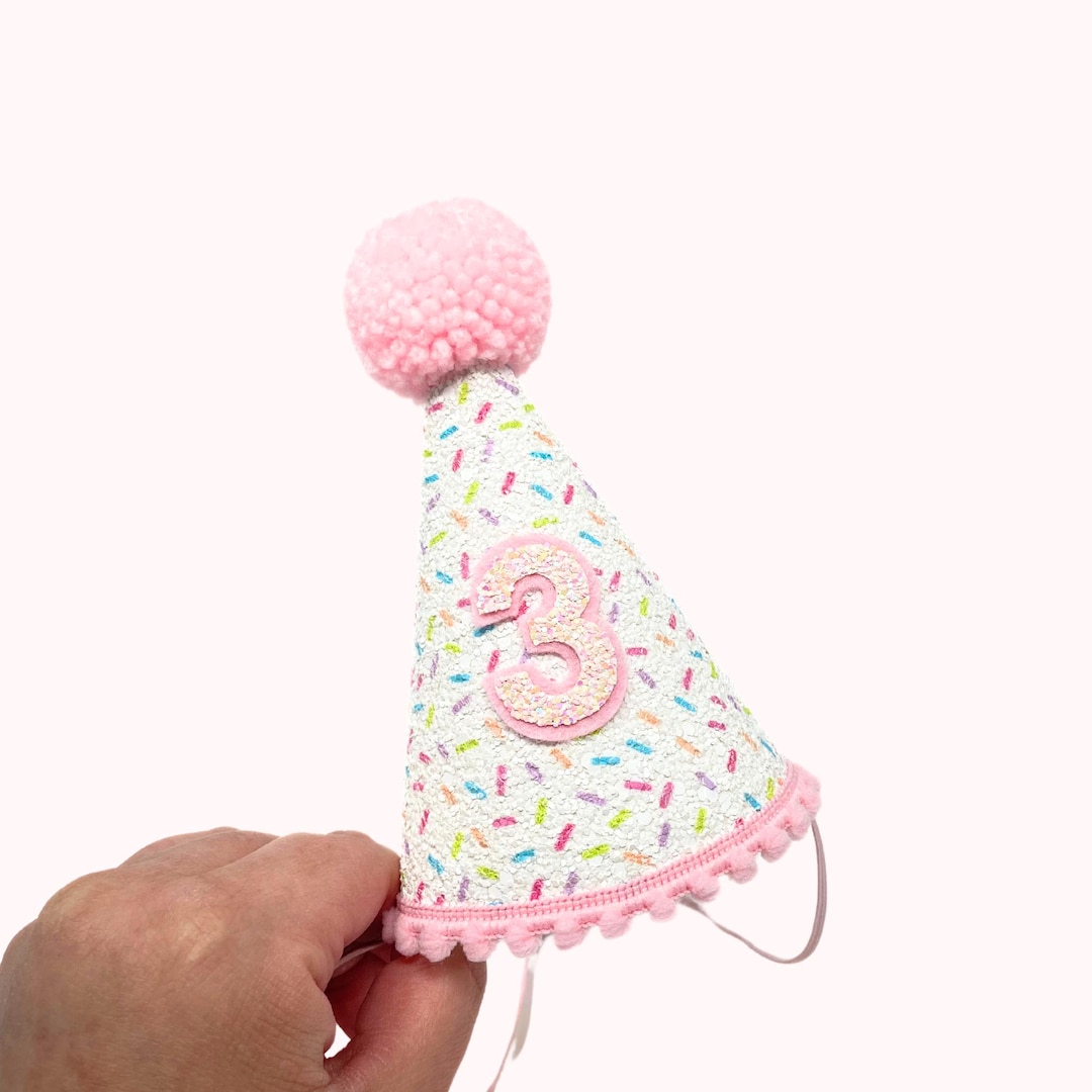 3rd Birthday Girl Hat | Third Birthday Girl Outfit | Sprinkles Party ...