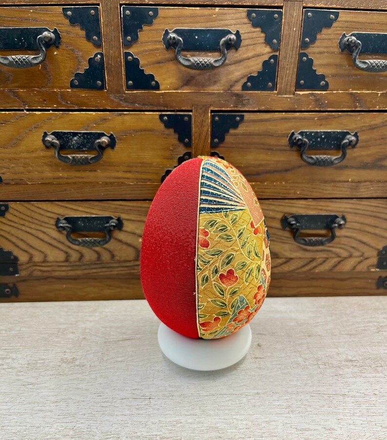 Japanese Easter Egg Ornament | Easter Centerpiece | Kimono Japanese ...
