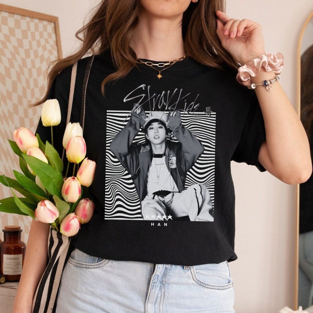 HAN Stray Kids Shirt, SKZ, 5 Star Tee, Unisex Wavy Kpop T-shirt - Etsy