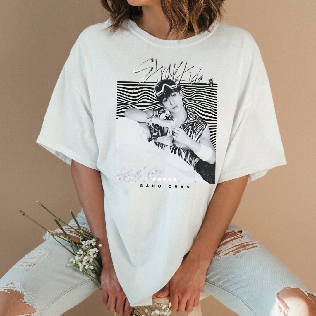 Stray Kids Bang Chan Shirt, SKZ 5 Star Tee, Unisex Wavy Kpop T-shirt - Etsy