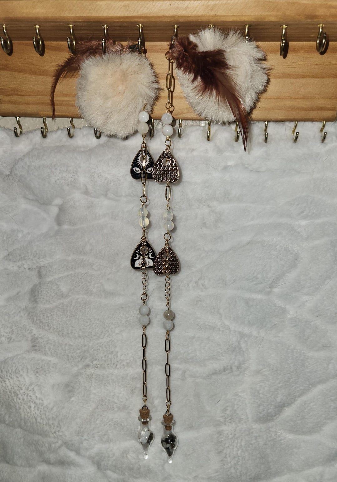 Bastet Divination Pendulum - Egyptian Cat Goddess Dowsing Tool ...