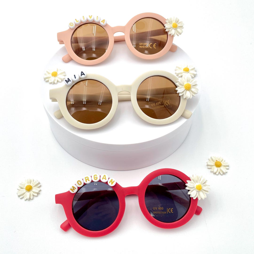 Personalized Daisy Sunglasses, Dinosaur Sunglasses, UV 400 Protection ...