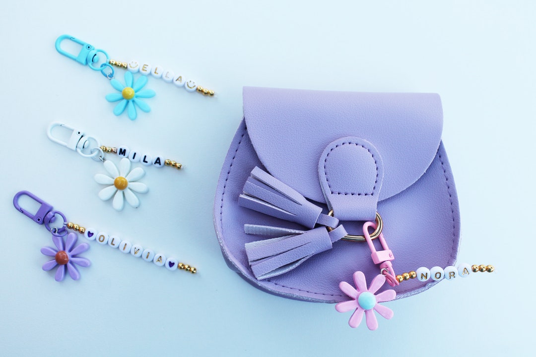 Personalized Girls Tassel Crossbody Purse | Custom Mini Purse | Little ...
