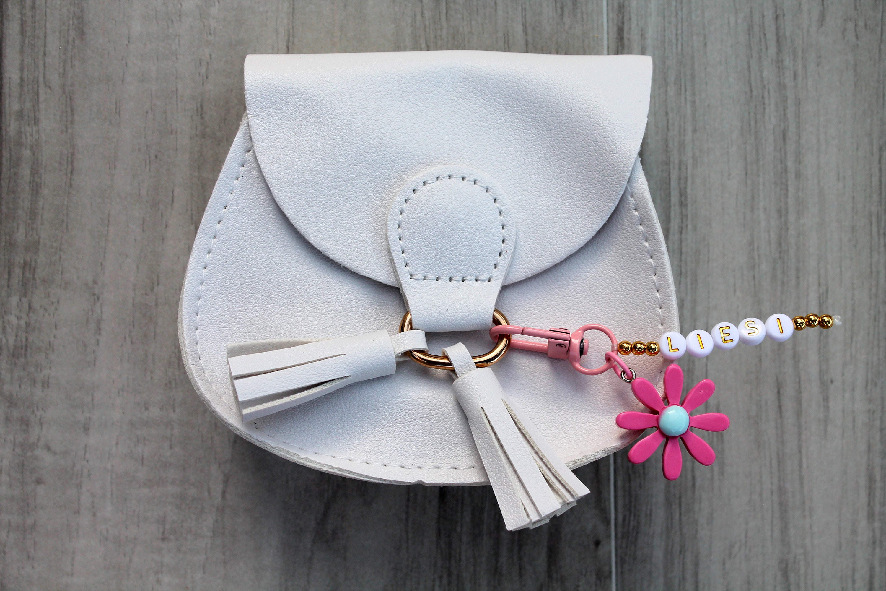 Personalized Girls Tassel Crossbody Purse | Custom Mini Purse | Little ...