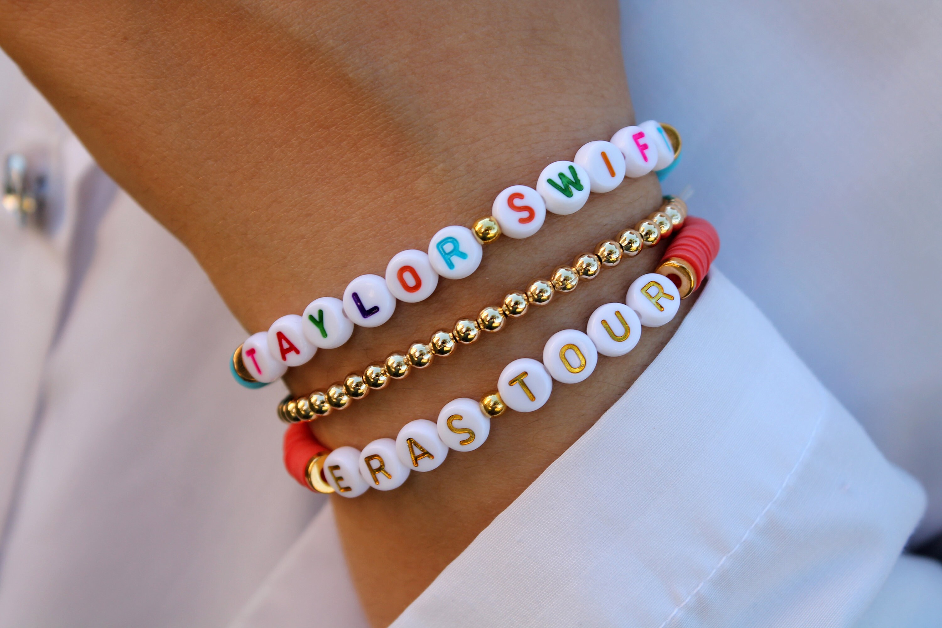 Taylor Swift Eras Tour Bracelets Set Eras Tour Friendship - Etsy