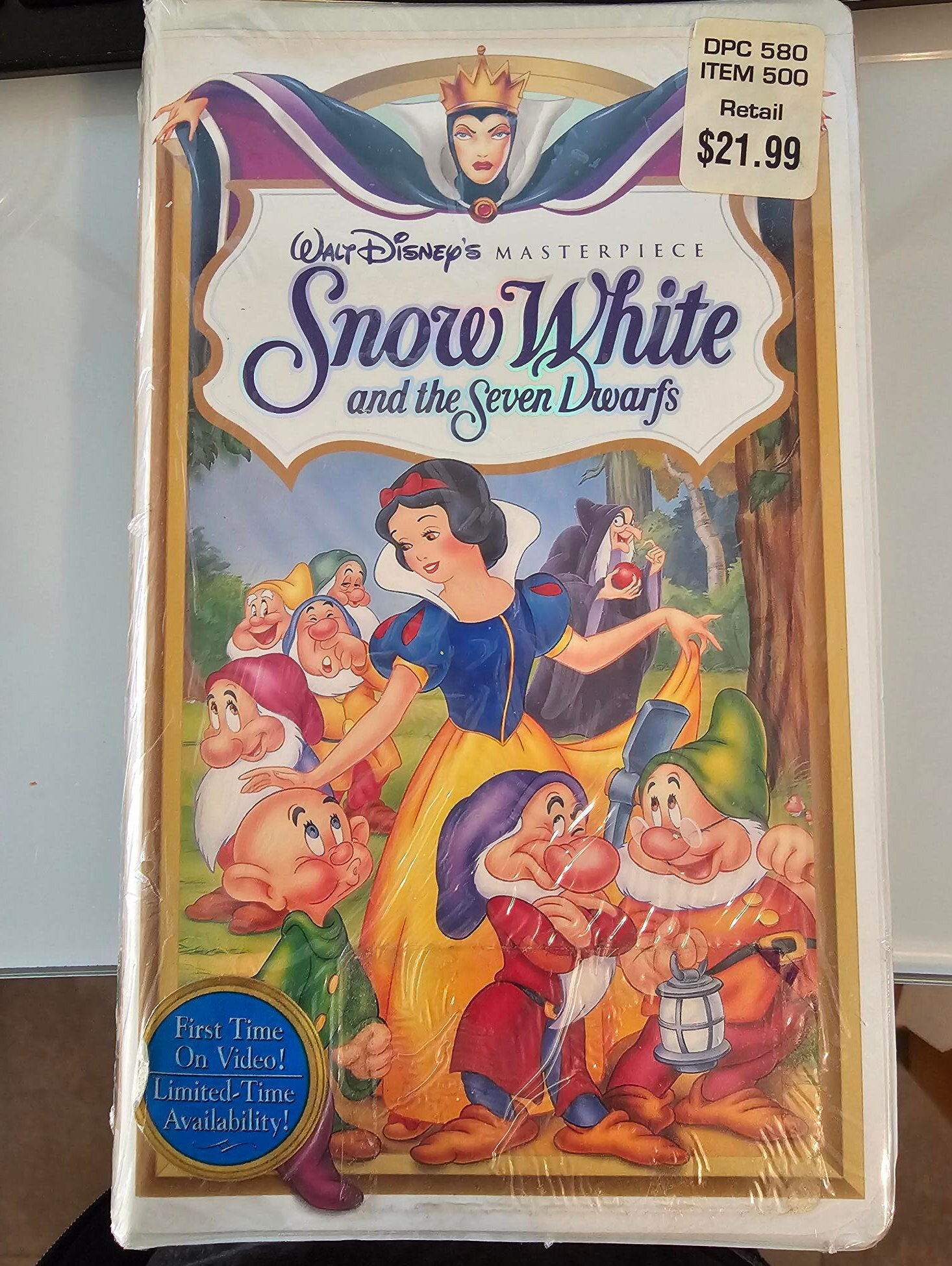 Snow White and the Seven Dwarfs VHS 1524 - Original Packaging - Etsy