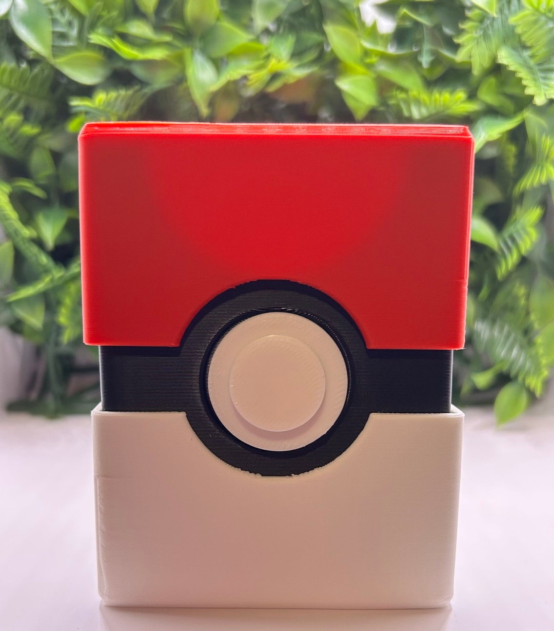 Pokémon Card Box Collector Cards and Sleeve Cards, Pokeball Style - Etsy