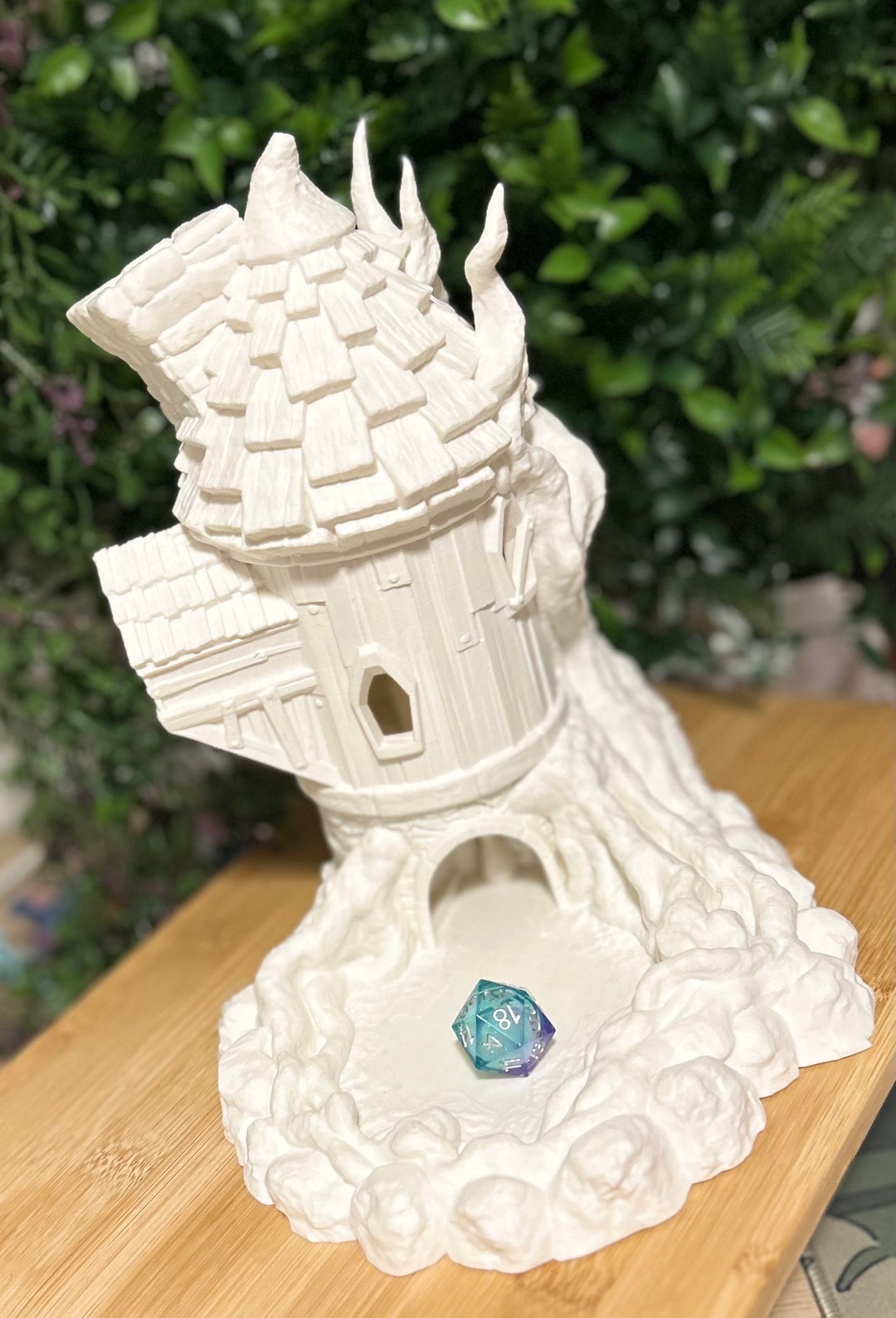 Dice Tower, 3D Printed and Option for Hand Painted. Perfect for D20 ...