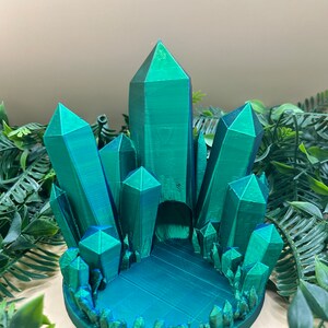 Crystal Dice Tower, 3D Printed and Many Colour Options. Perfect for D20 ...
