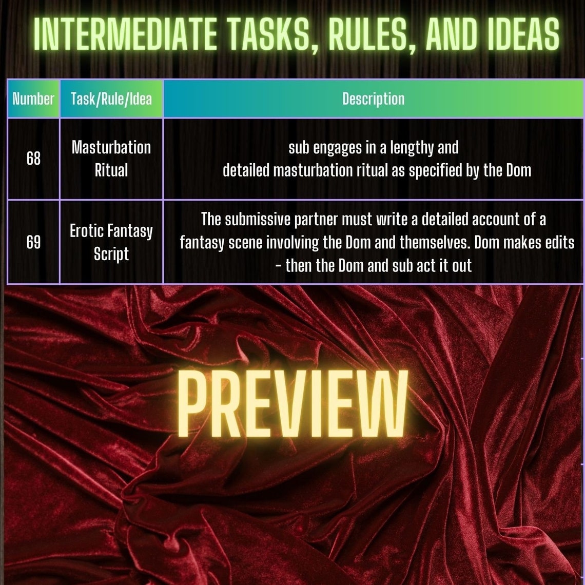 100 BDSM Tasks, Rules, and Ideas for a Dom/sub Relationship - Beginner ...