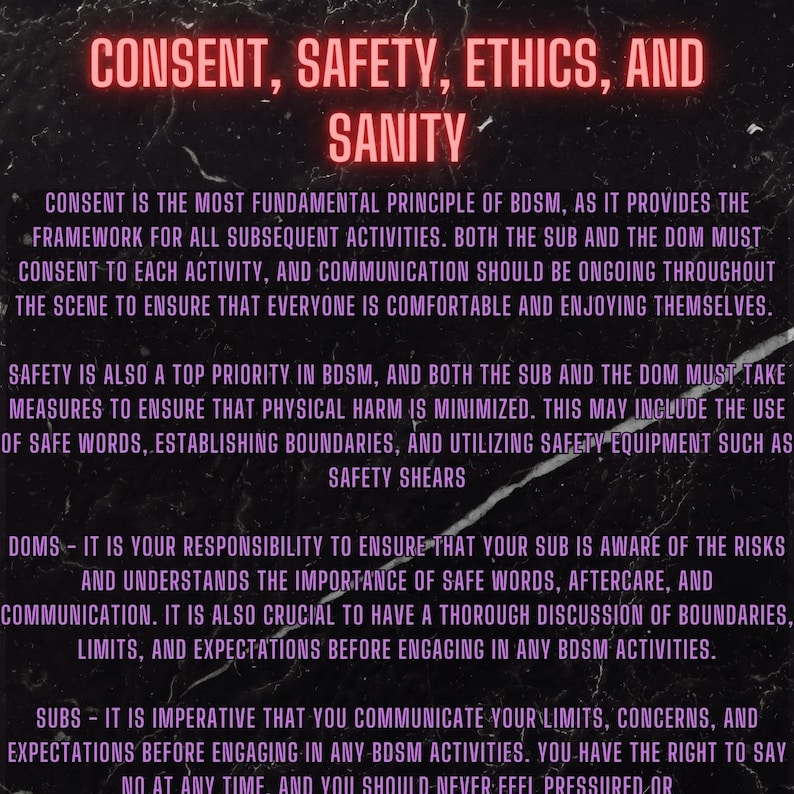 100 BDSM Tasks, Rules, and Ideas for a Dom/sub Relationship - Beginner to Advanced BDSM Kink ...