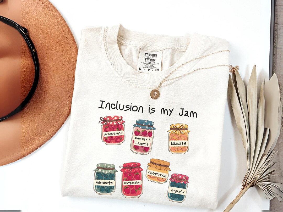 Inclusion is My Jam Shir, Neurodiversity Tee, Autism Teacher, Special ...