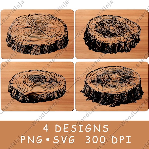 Wooden Slices - Etsy