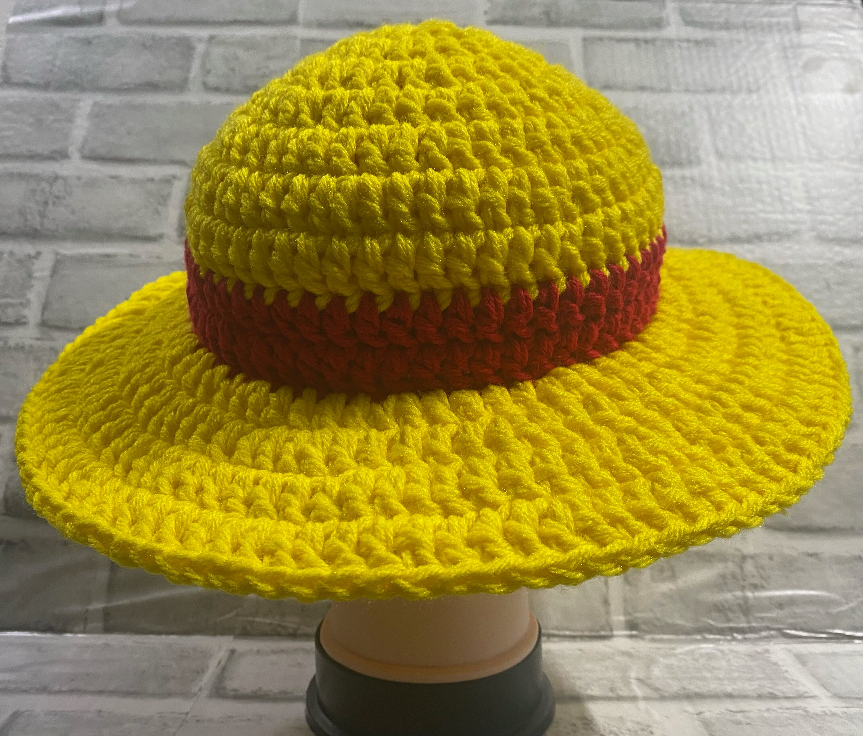 One Piece Inspired Luffy Crochet Hat - Etsy