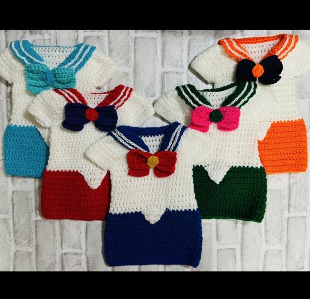 Rainbow Dresses, Crochet Baby Uniforms. - Etsy