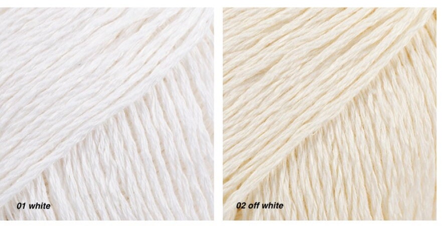 Linen Cotton Yarn, Linen Yarn, Crochet Yarn, DROPS Bomull-lin, Summer ...