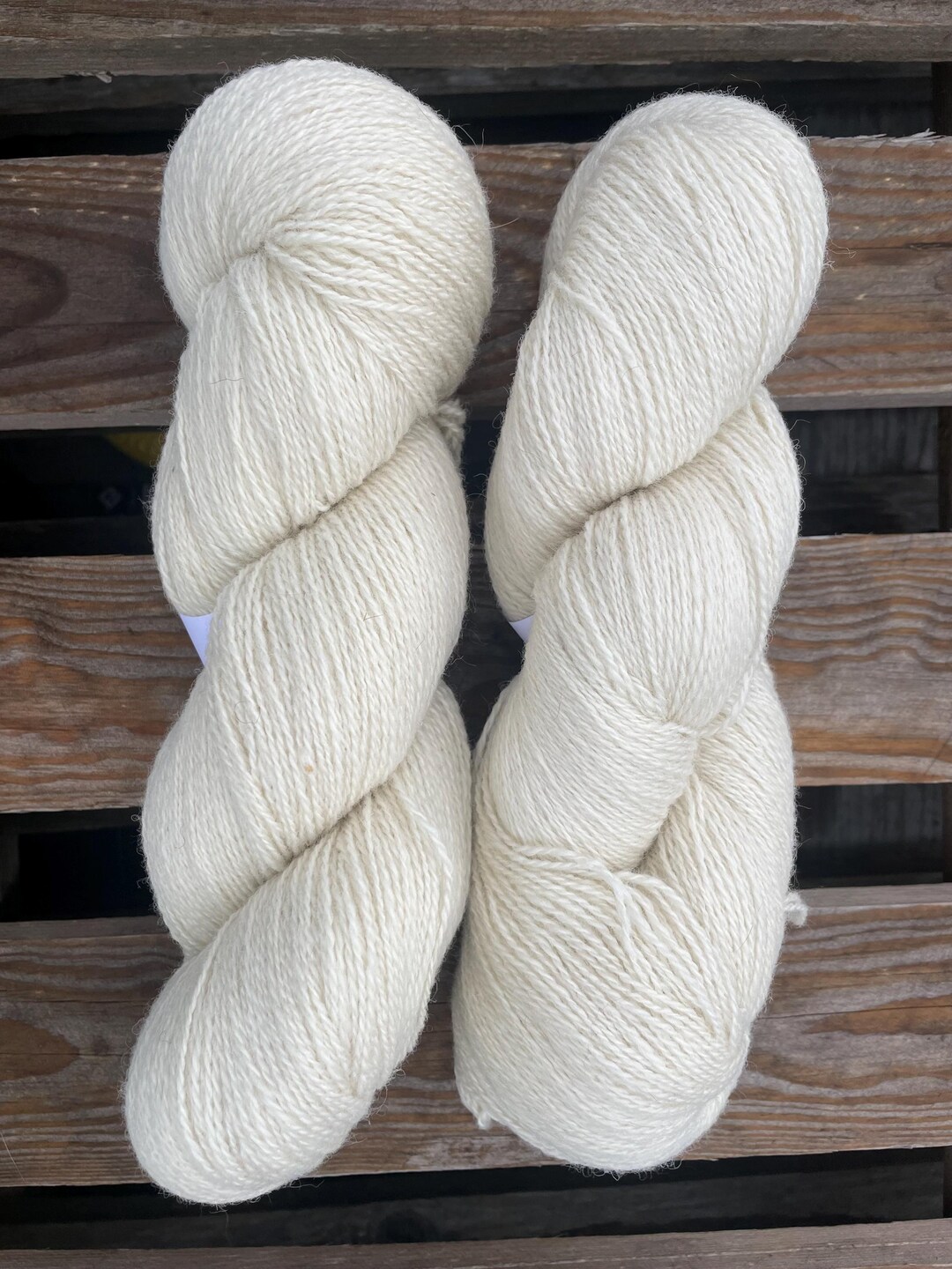 2-ply Sock Weight Yarn Spun 100% Natural Colour Yarn, Sheep Wool Yarn ...