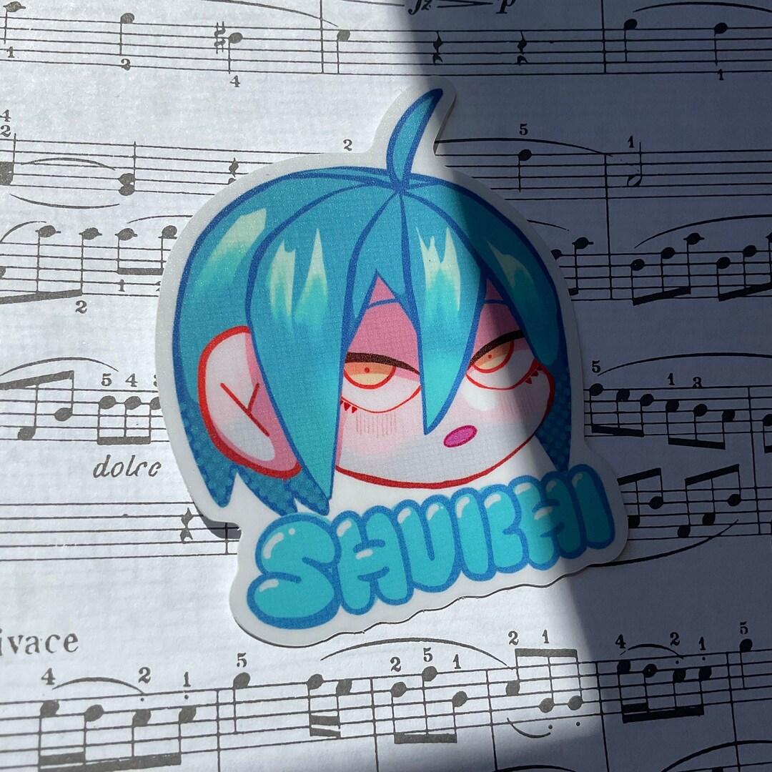 Shuichi Saihara Chibi Head Sticker - Etsy