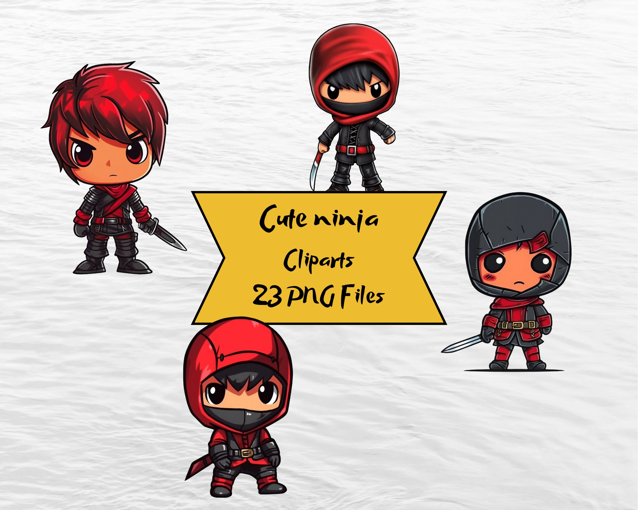 Cute Ninja Chibi