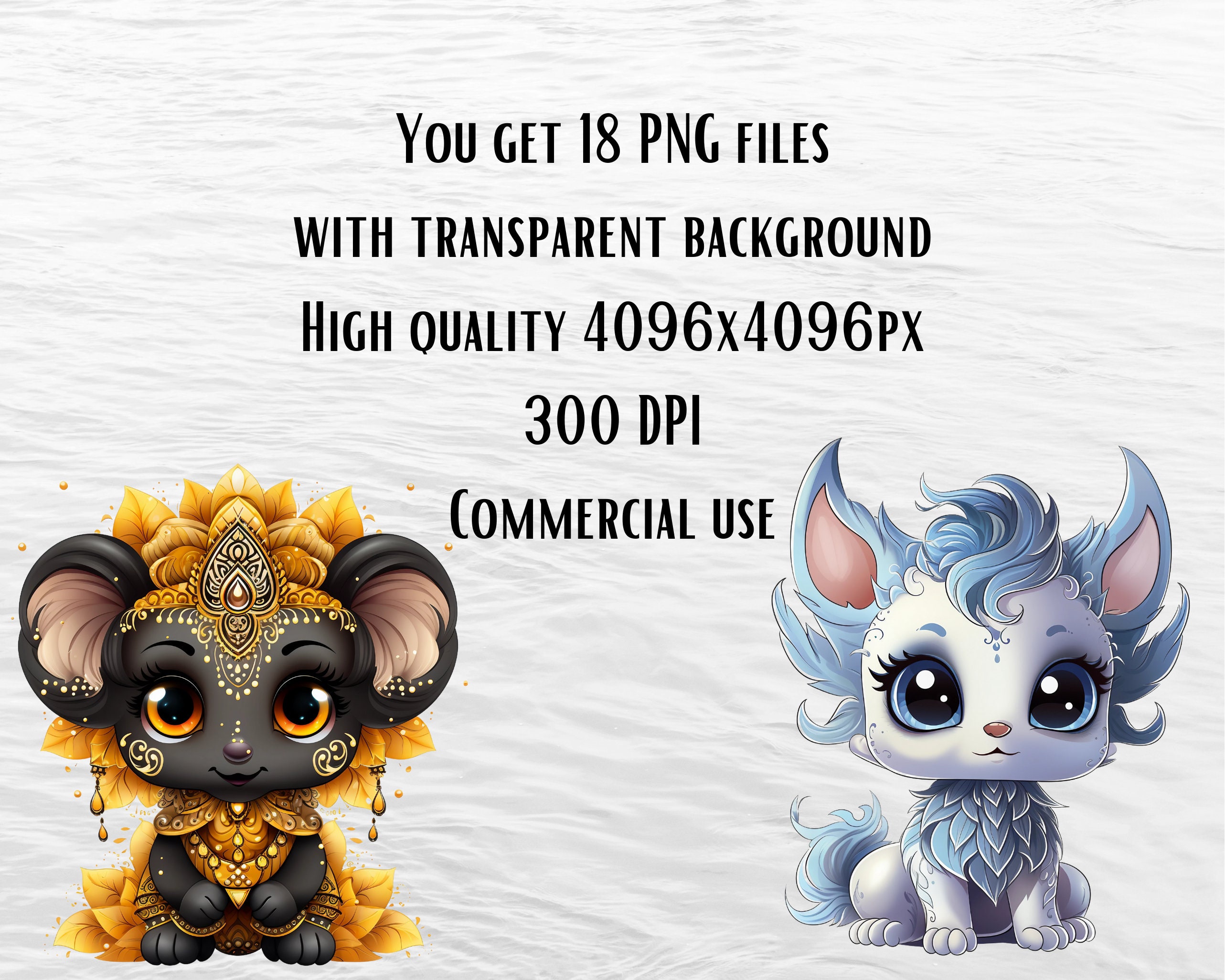 Magical Creatures PNG, Cute Magical Animals Graphics, Magic Clipart ...