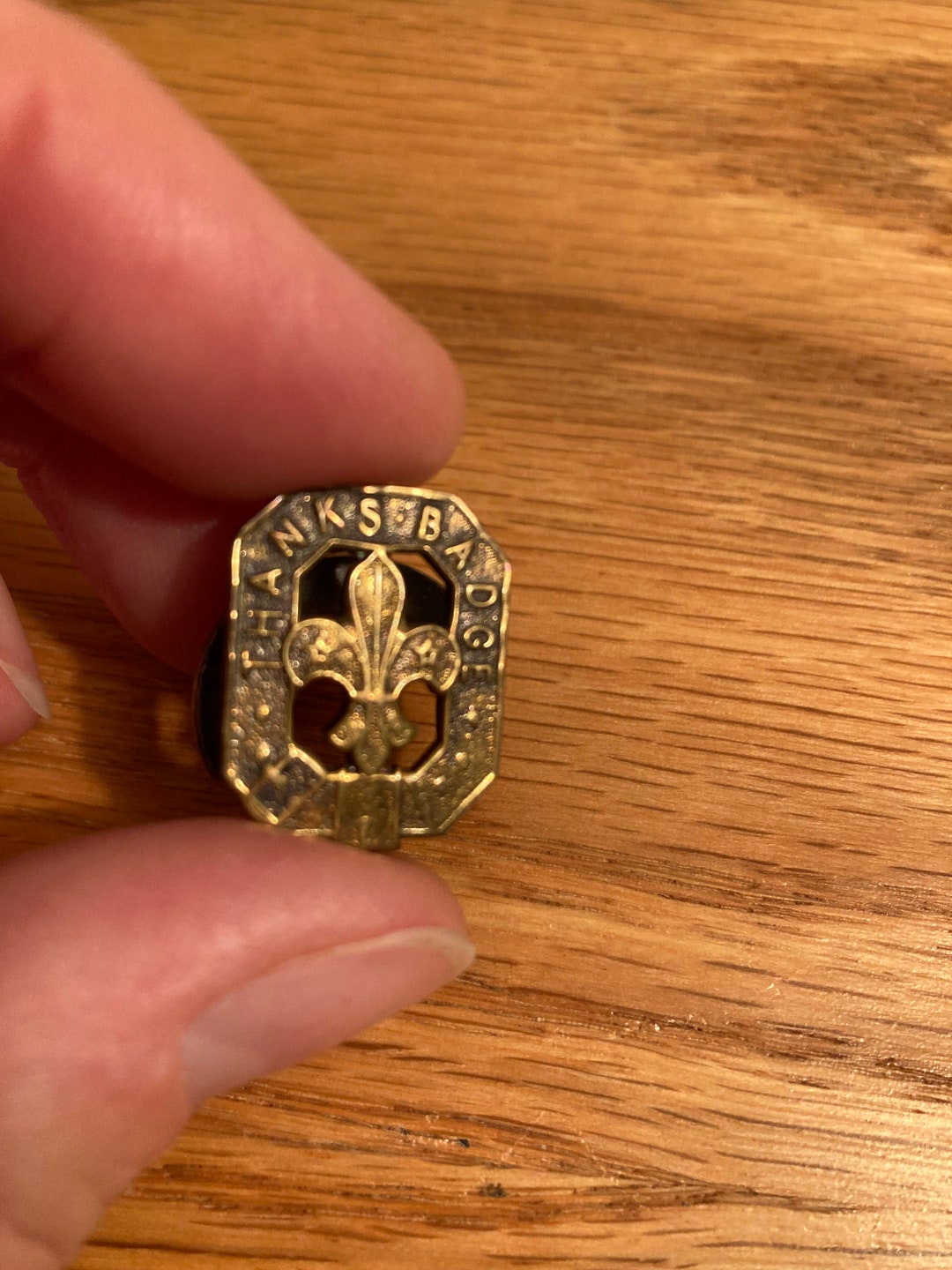 Vintage Boy Scouts Thanks Badge - Etsy