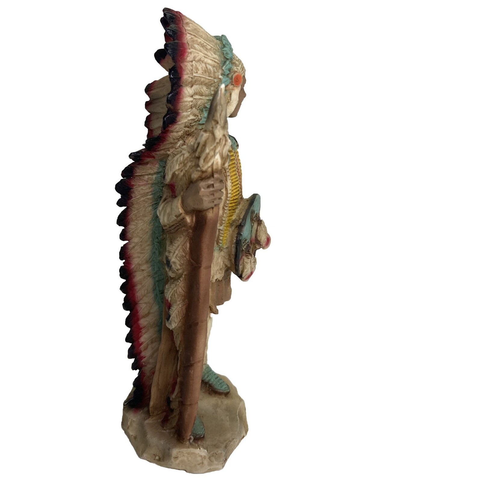 Castagna Native American Indian Chief Figure Italy 6.75h - Etsy