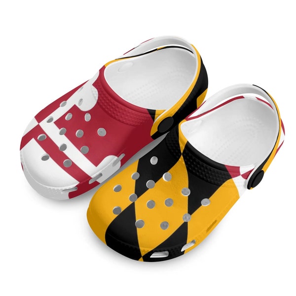 Maryland Flag Shoes - Etsy