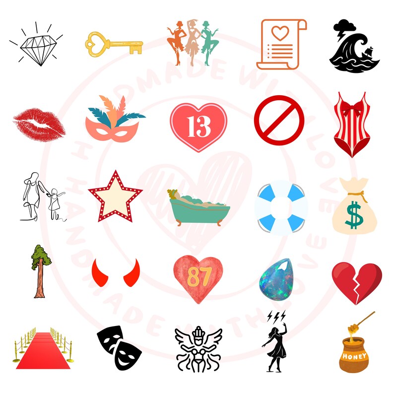 5-in-1 SWIFT PATTERN PACK, Life of A Showgirl 5-pack Digital Download ...