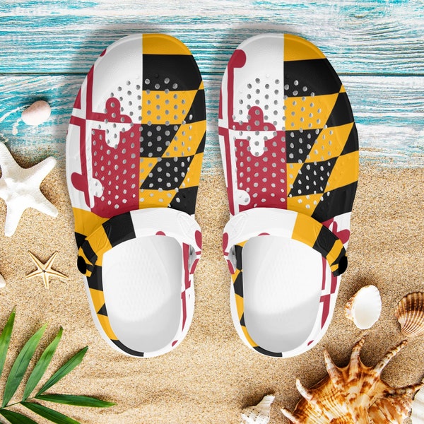 Maryland Flag Shoes - Etsy