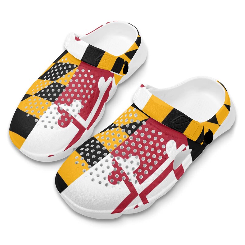 Maryland Flag Shoes - Etsy